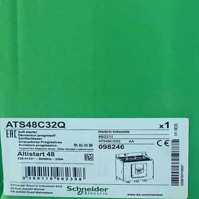 施耐德软启动器ATS48C32Q，160kW，230415-议价