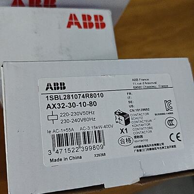 议价ABB交流接触器AX32-30-10-80 1SBL281074R8010