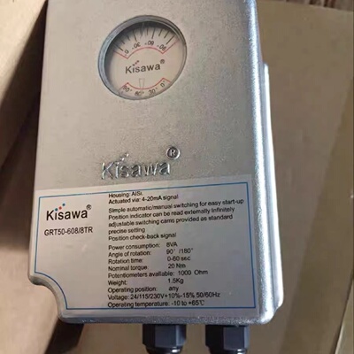 议价电动执行器KISAWA GRT50-606/8TR GRT50-608/8TR窑炉燃烧机配