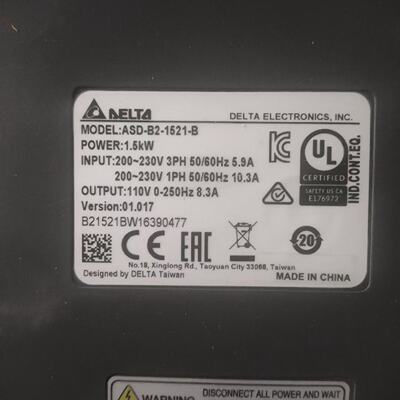 议价Delta B2 1Kw 1.5Kw 2Kw 20 Sets Arrived适用