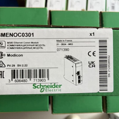 议价施耐德M580乙太网模块现货BMENOC0301全新原装正品 M340系列
