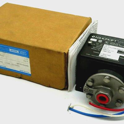 Nuovo Ashcroft B464B Interruttore Di Pressione 15Amp 480Vac