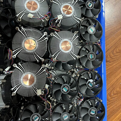 115X铜芯CPU散热器4线研华工控机-询