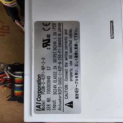 咨询-IAI电缸控制器PCON-C-42PI-NP-2-0正常