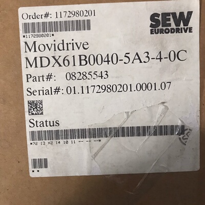 议价SEW伺服驱动器MDX61B00405A340C原适用
