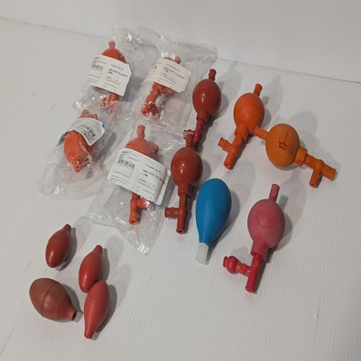 Lotof14SyntheticRubberSafetyPipetFillers2-50ML