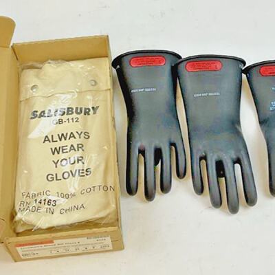 HONEYWELL GK011B9 LINEMAN GLOVES SIZE12 1000V CLASS0 TYPE1 D