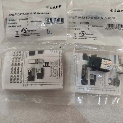 议价The Remaing Original Lapp Cable Connectors Of The Projec
