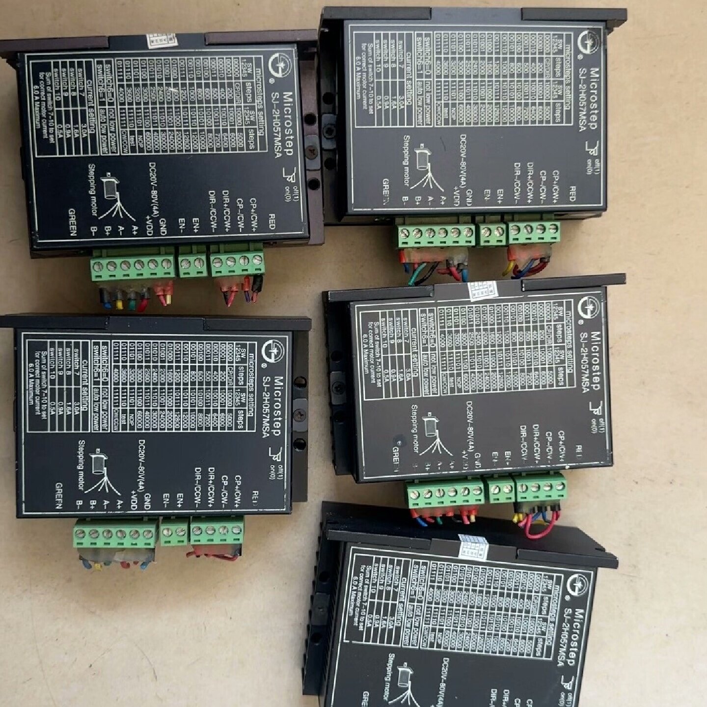 【询价】Microstep Sj-2H057MSA步进驱动电机