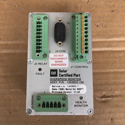 Caterpillar CAT 1053832100 Overflow Monitor 105383411 2