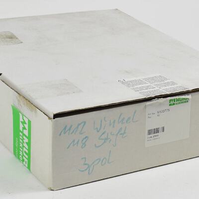 50x Murr Leitung M12 winkel M8 gerade 3pol. 06m 9100775 7000