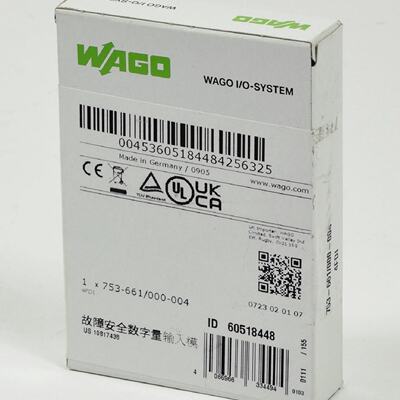 Wago IO System PROFIsafe 4FDI 753661000004