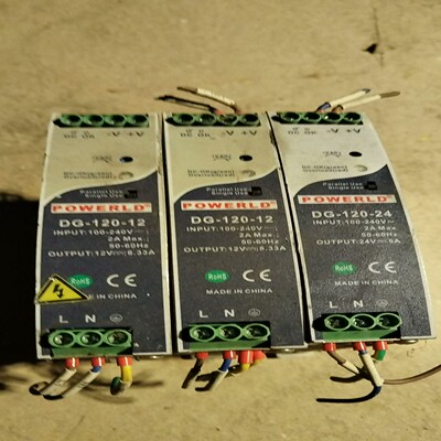询价POWERLD开关电源DG-120-24，输入100-240