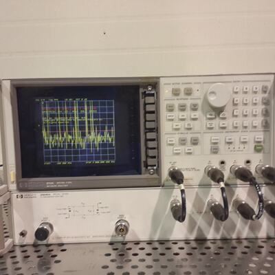 Used HP Agilent 8753C Network Analyzer with 85046A SParamete