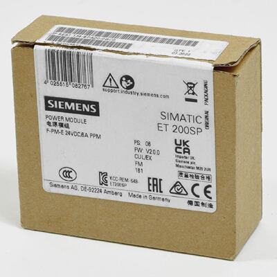 Siemens Simatic S7 ET200SP Power Module 6ES7 1366PA000BC0 6E