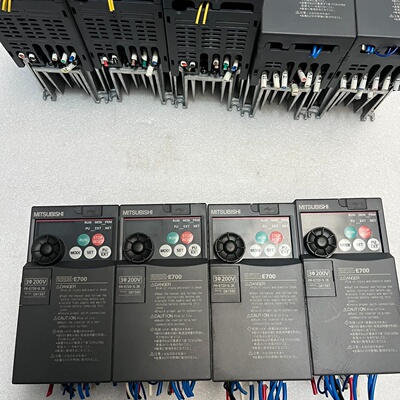 三菱FRE7200.2K变频器0.2kw220v成色拍前询价