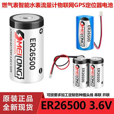 议价-OMEILONGER265003.6V智能水表电池燃气表RAM流量计表PLC锂