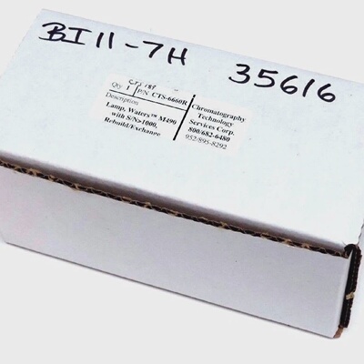 NIB CHROMATOGRAPHY TECH CTS6660R DEUTERIUM LAMP WATERS M490