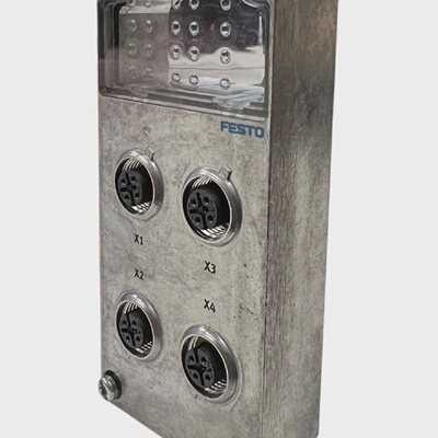 FESTO K302 CPXMAB4M12X25POL PN 549367 Anschlussblock NEU