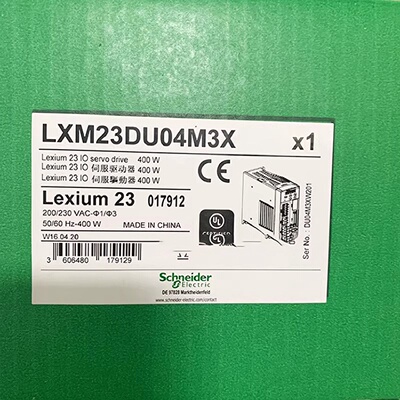 议价全新施耐德伺服驱动器LXM23DU01M3X/02/04/07/10/15/20/30/45