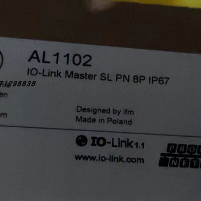 配件AL1102易福门IFM带Profinet接口的IOLink主机议价