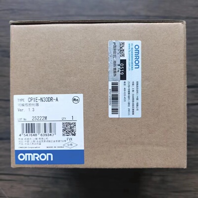 议价全新原装正品OMRONCP1EN30DRA可程式设计控制器现货销售