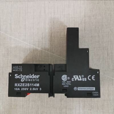 LOT 7PCS Schneider Electric RXZE2S114M SOCKET SIMPLE RELAY