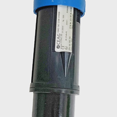 *New No Box * CEAG GHG5432306V0000 PLUG 2POLE 1 EARTH 230V 1