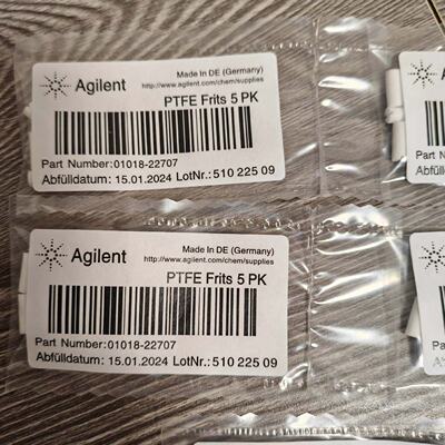 议价安捷伦过滤白头 01018-22707 PTFE Frits