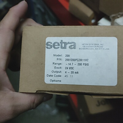 询价-Setra西特209系列压力传感器2091变送器2091