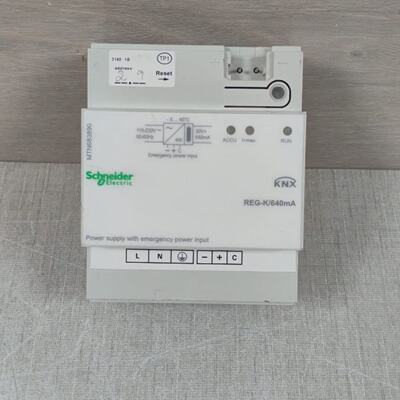 SCHNEIDER ELECTRIC MTN683890 REGK640mA KNX POWER SUPPLY WO A