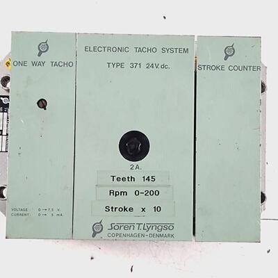 Soren T. Lyngso 371132000 V03 Sistema Tacho Elettronico Tipo