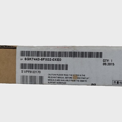 *NEW* SIEMENS 6GK74435FX020XE0 COMMUNICATION PROCESSOR S7400