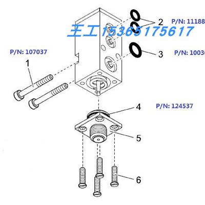 供应乐百得Robatech 100368 喷枪 SX模块密封圈 O型圈 111886 124