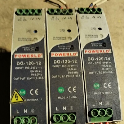 询价*POWERLD开关电源DG12024输入100240