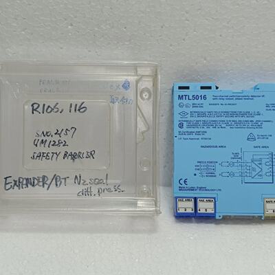 MTL MTL5016 TwoChannel Switch Proximity Detector Interface R