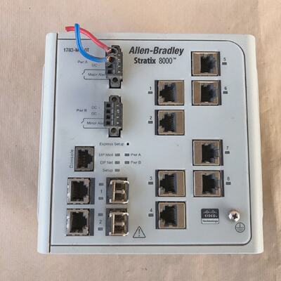 AllenBradley1783MS10TStratix800010端口托管以太网交换机DINRai