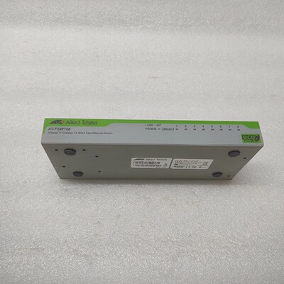 ALLIEDTELESISATFSW70810BASET100BASETX8端口快速以太网交换机