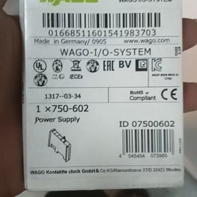 询价-德国WAGO万可电源模块750602德国原