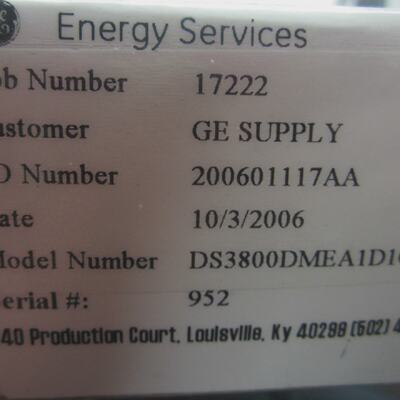 Remanufacturado General Electric DS3800DMEA1D1C Motor Excite