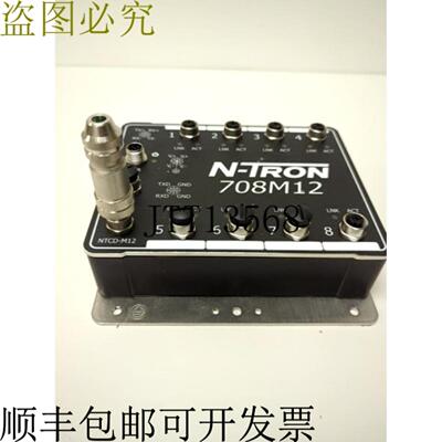 供应Red Lion N-TRON 708M12 8 端口 10100BASETX 全托管支