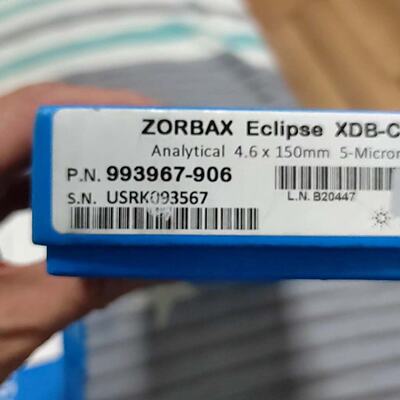 安捷伦ZORBAX Eclipse XDB-C18色谱柱-议价