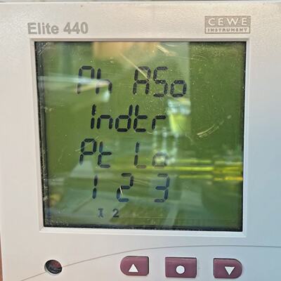 CEWE INSTRUMENT ELITE 440 TYPE D3B 440445 MULTI FUNCTION ELE