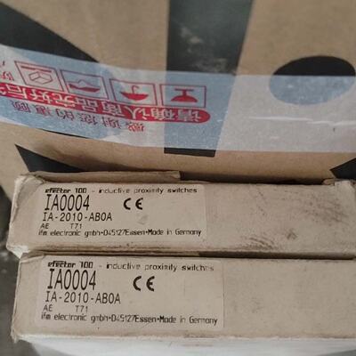 工程剩余全新IFM易福门IA0004现货2个全新原装实物图-议价