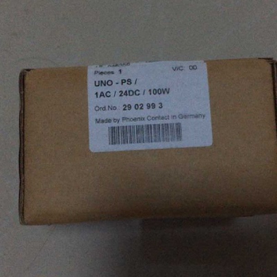 配件菲尼克斯电源UNOPS1AC24DC100W2902993议价