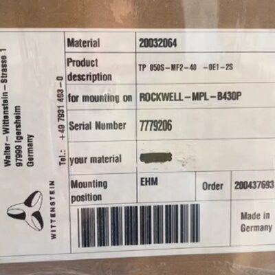 配件WITTENSTEIN阿尔法减速机TP050SMF2400E12S议价
