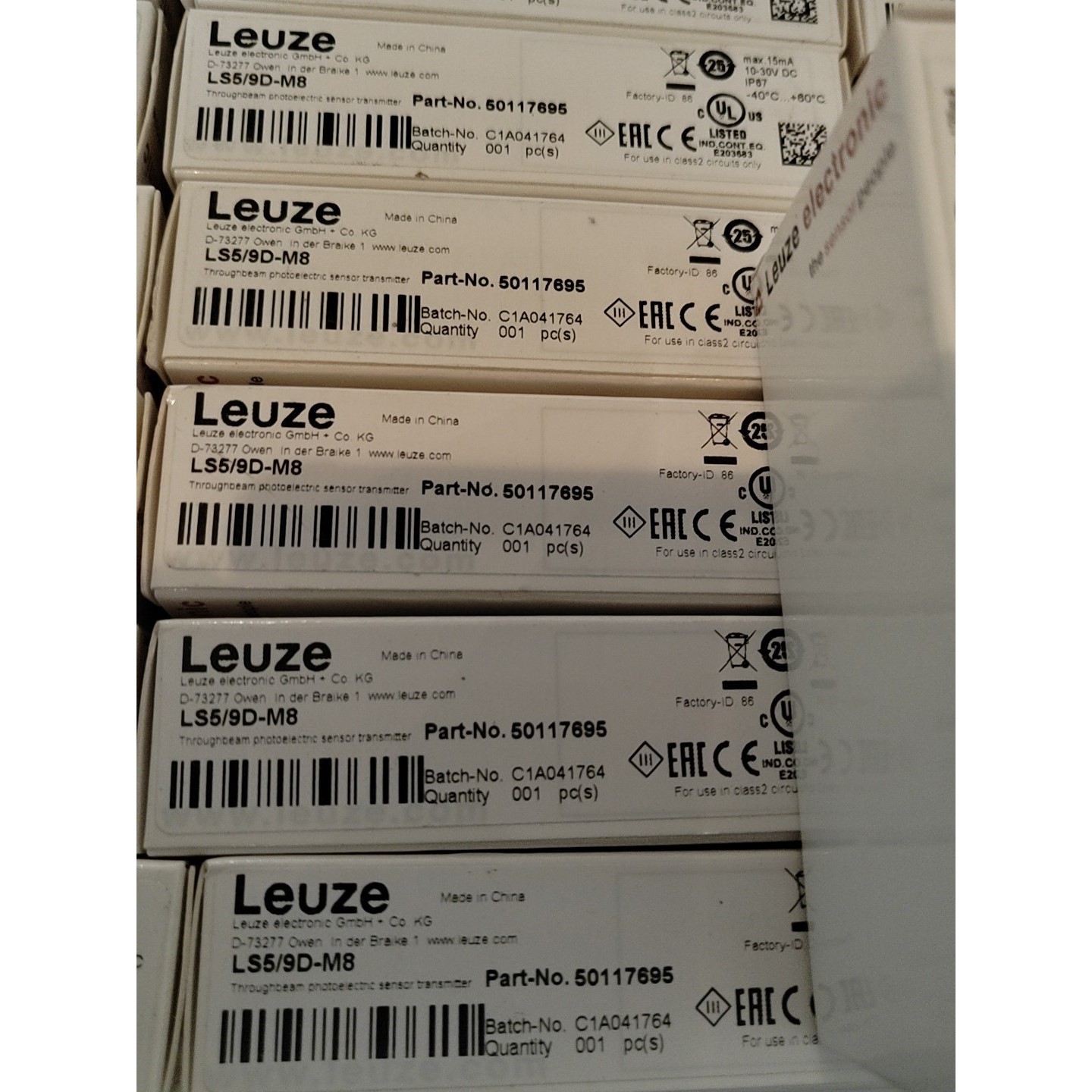 议价议价光电激光器件劳易测Leuze对射光电工程剩余议价