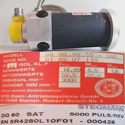 BOB BB96.90.55SN6 Gleichstromservomotor  Stegmann DG 60 SAT