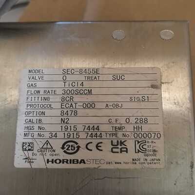 询价~日本HORIBASEC-8455E气体流量计，TiCl4