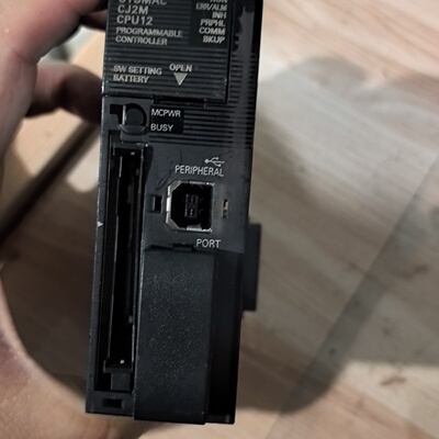 欧姆龙PLCCPU模块CJ2MCPU12拆机件功能，议价商品